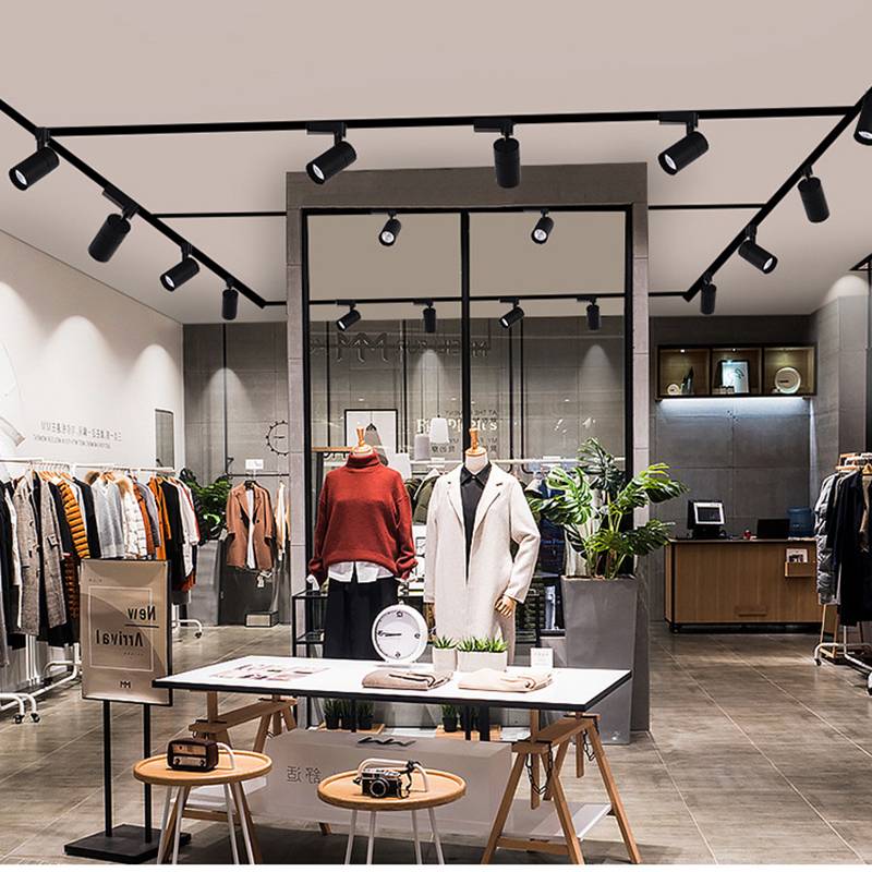 1M TRACK + 3pcs of 10W COB LED Track Light