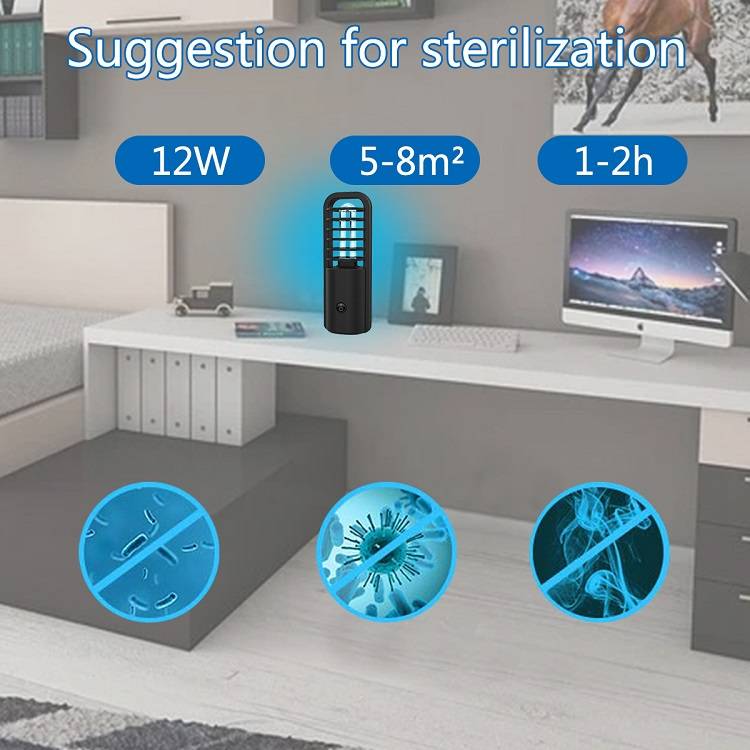2.5W PORTABLE UV DISINFECTION GERMICIDAL LAMP