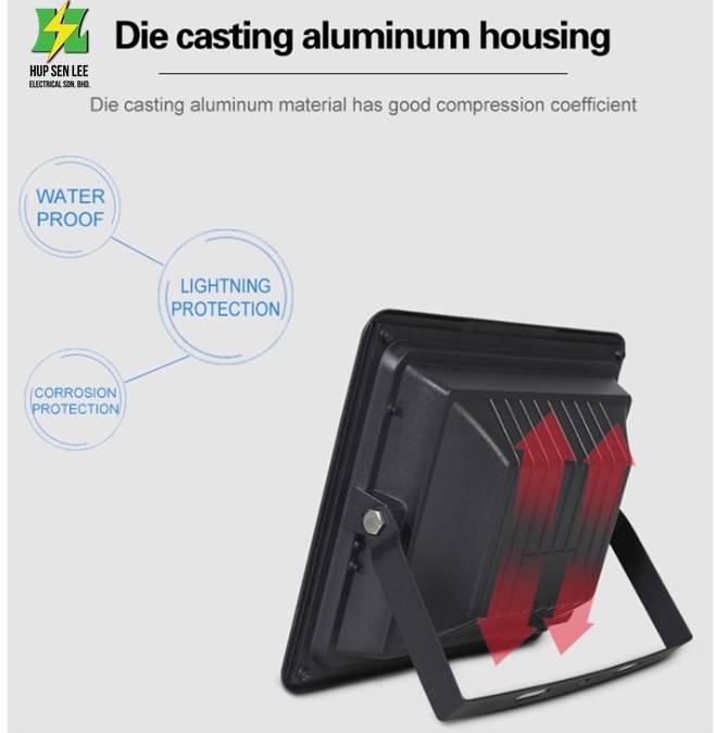 HSL LED 50w / 100w / 200w / 300w SOLAR ENERGY FLOOD LIGHT / SPOT LIGHT