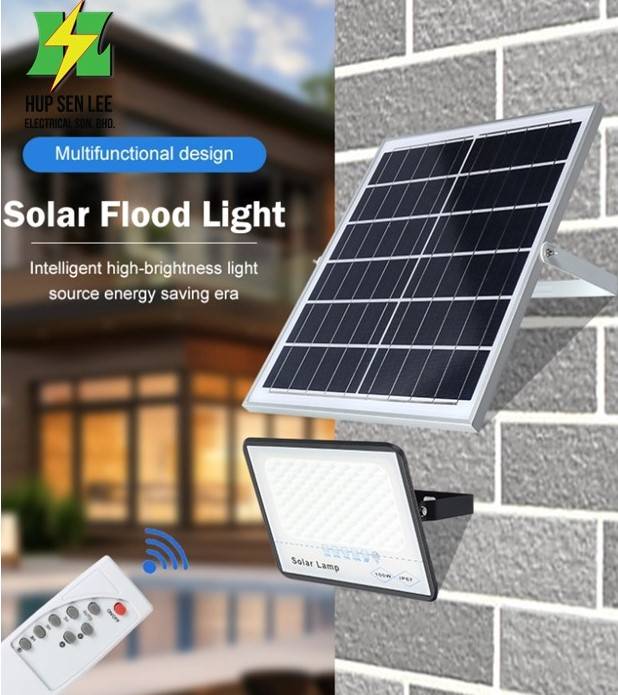 HSL LED 50w / 100w / 200w / 300w SOLAR ENERGY FLOOD LIGHT / SPOT LIGHT