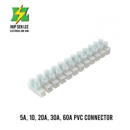 5A, 10A, 15A, 20A, 30A, 60A PVC Connector