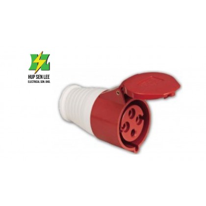 CEE 16A / 32A / 63A 4 PINS INDUSTRIAL COUPLERS