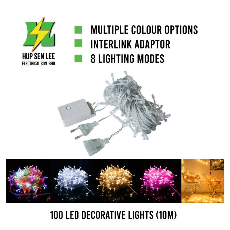100 LED DECORATIVE LIGHTS (10M)