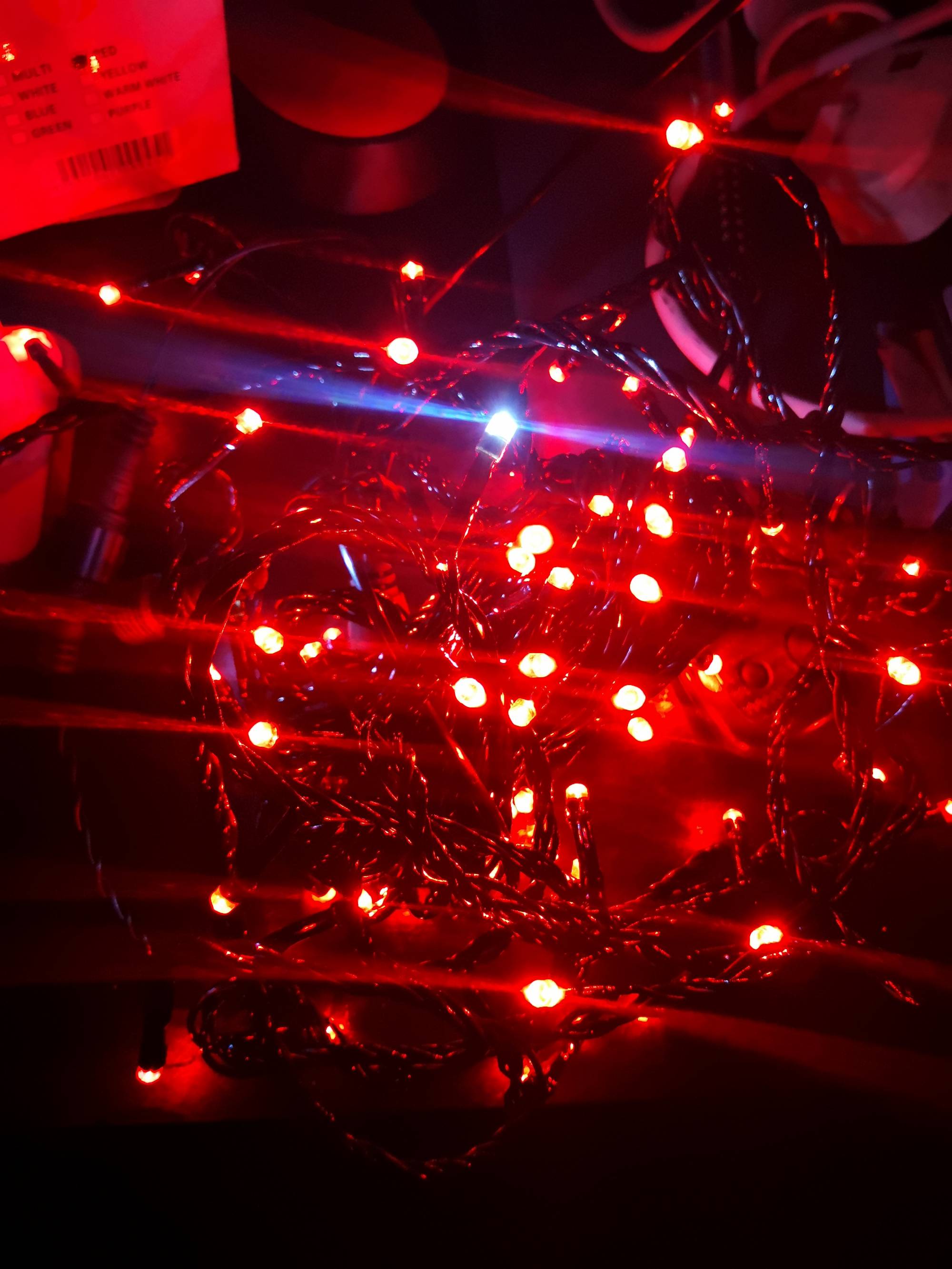 100 LED DECORATIVE LIGHTS WATERPROOF WITH SPARKING LIGHTS (10M)