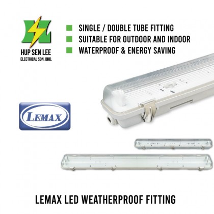 LEMAX LED Anti Corrosive Weatherproof Waterproof Fitting T8 LED 2 Feet ...