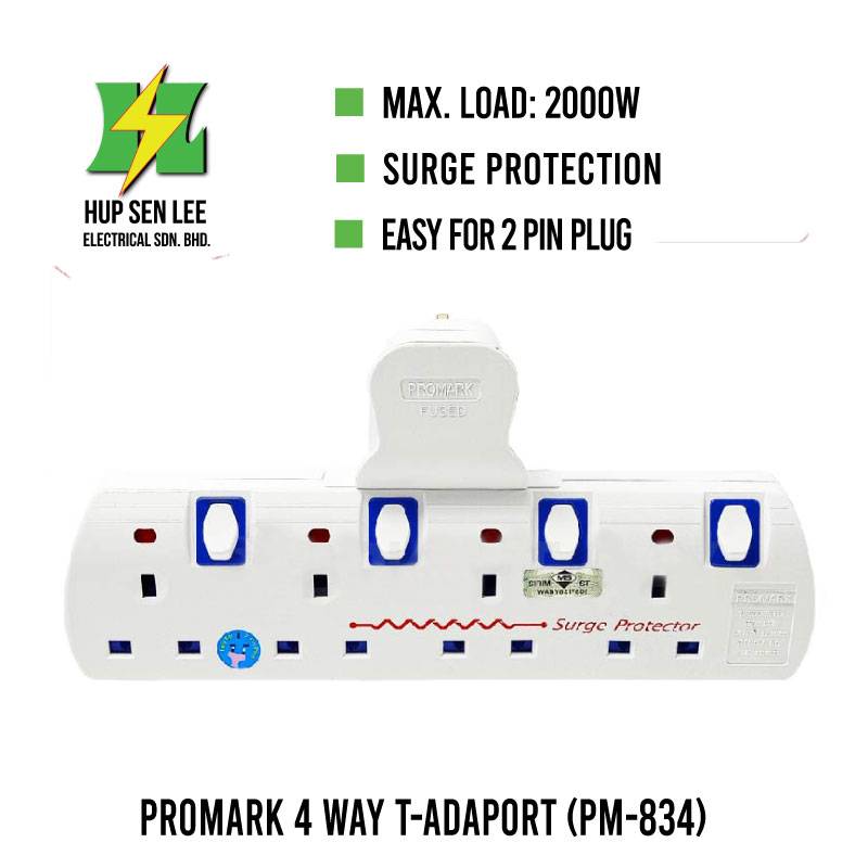 Promark / ME 3 way 4 way T-ADAPORT (Sirim Approved)