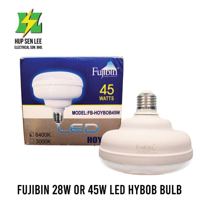 FUJIBIN 28W OR 45W E27 LED HYBOB BULB