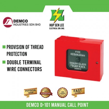 DEMCO D-101 MANUAL ALARM CALL POINT