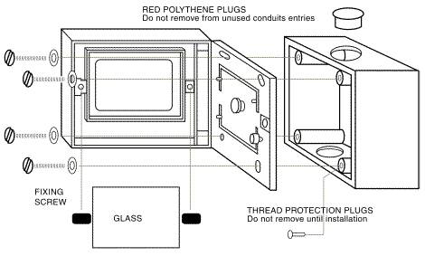 DEMCO D-101 MANUAL ALARM CALL POINT