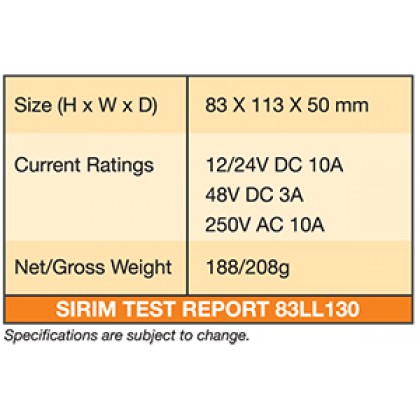 DEMCO D-101 MANUAL ALARM CALL POINT