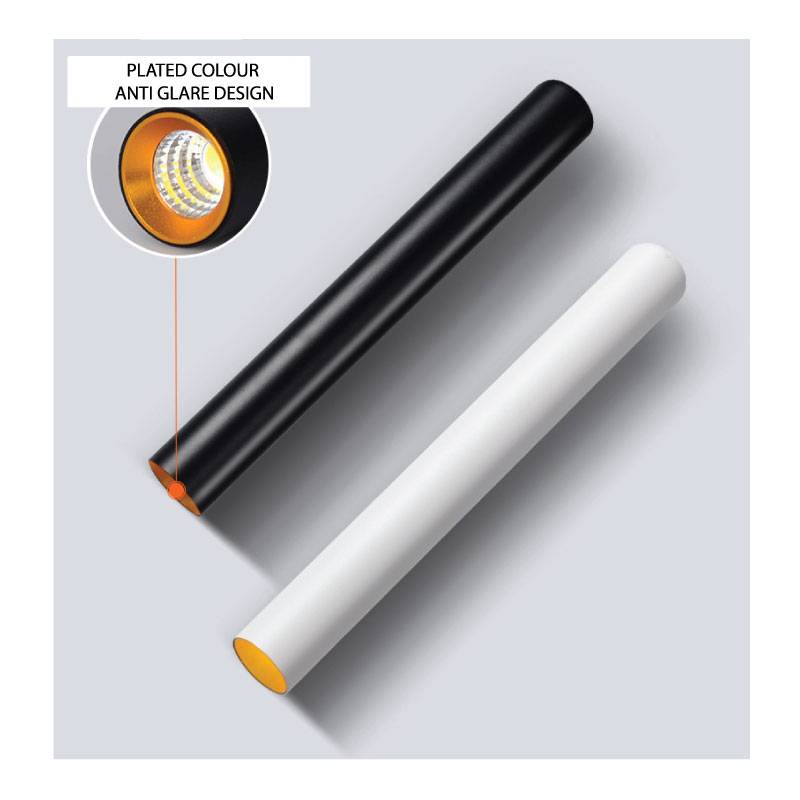 10W COB LED Long Tube Hanging Cylinder Pendant Light Spot Light