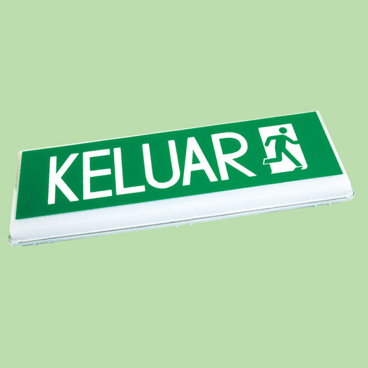 ECONLITE EWP 30 KELUAR SIGN (WEATHERPROOF)